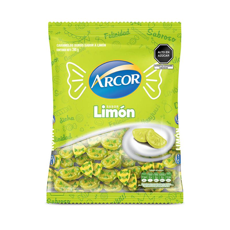 Caramelos Arcor Limón Bolsa 390 g - Wong.pe