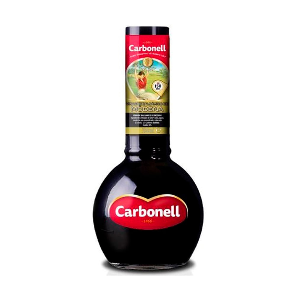 Vinagre Balsámico Carbonell Botella 250 ml - Wong.pe
