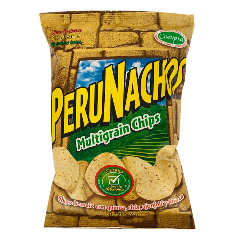Tortillas Multigrano Mexi Nachos Bolsa 90 g - Wong.pe